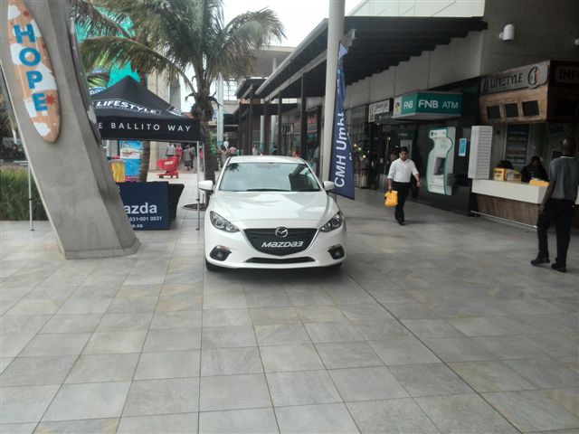 Mazda Umhlanga Display - Ballito Mall - CMH Mazda