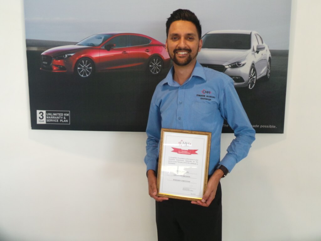 CMH Mazda Umhlanga wins big @ CMH Group Awards Evening - CMH Mazda